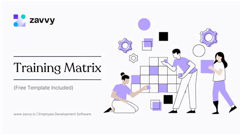 Whats A Training Matrix And How To Create It Free Template Zavvy