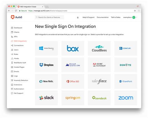 Office Single Sign On Integration