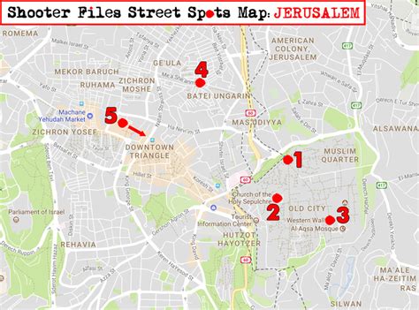 City Street Guides By F D Walker A Street Photography Guide To Jerusalem Shooter Files By F