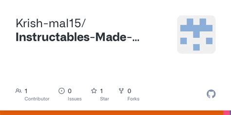 Github Krish Mal15instructables Made With Ai Contest Code
