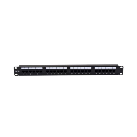 PATCH PANEL UTP CAT5E 24 PUERTOS SEGURICENTRO