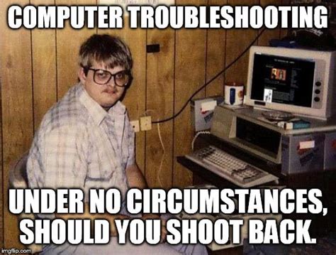 The Mysterious Nerd On The Computer A Meme For Peak Nerd Culture