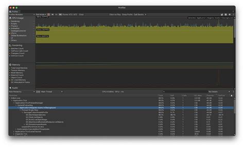 What Wrong With Garbagecollectassetsprofile On My Editor Unity Engine