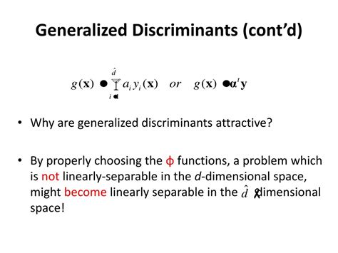PPT Linear Discriminant Functions Chapter Duda Et Al PowerPoint Presentation ID