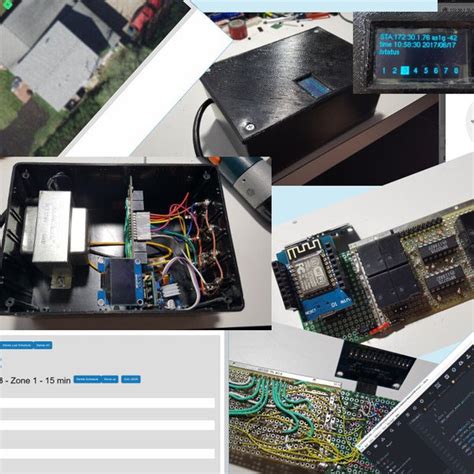 wifi lawn garden sprinkler controller esp8266