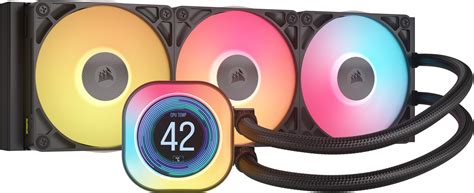 Buy Corsairicue Link Titan 360 Rx Lcd Liquid Cpu Cooler 360mm Aio