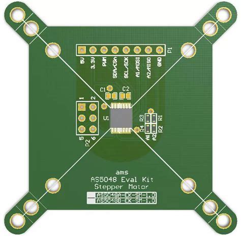 Ams AS B EVM MB STEPPERMOTOR Evaluation Board Boards Ams OSRAM
