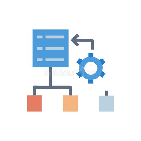 Dynamic Workflow Icon For Collaboration Stock Illustration Illustration Of Management Ideas