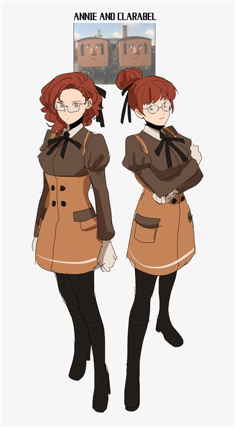 Clarabel And Annie Thomas The Tank Engine Drawn By Kendy