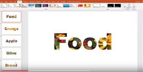 how to put an image inside text in powerpoint