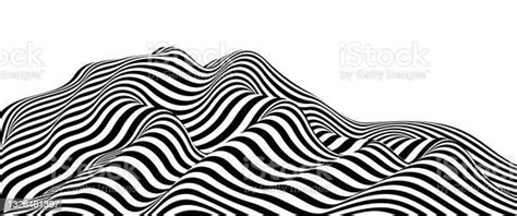 추상 벡터 3d 선 배경 흑백 곡선 선형 원근 차원 지형 광학 패턴 곡선에 대한 스톡 벡터 아트 및 기타 이미지 곡선 소용돌이 모양 1970 1979 년 Istock