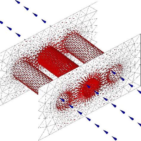 Eddy Currents Induced In A Thin Disk With Nine Apertures Mesh 1257 Download Scientific