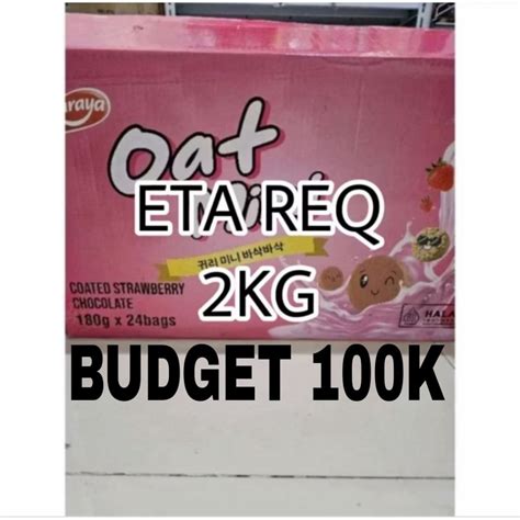 Jual Box Oat Mini Pink 3kg Shopee Indonesia