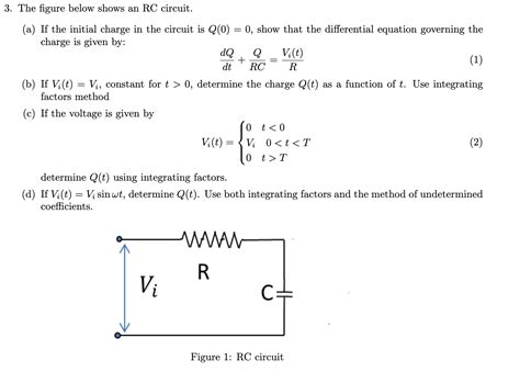 Solved I Only Need Help With Parts C And D