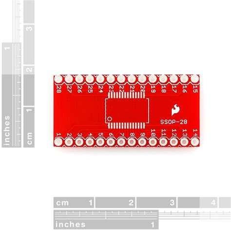 Adaptateur Sparkfun SSOP Vers DIP 28 Broches Opencircuit