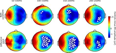 Cross Sectional Cluster Permutation Results Of Cluster Permutation