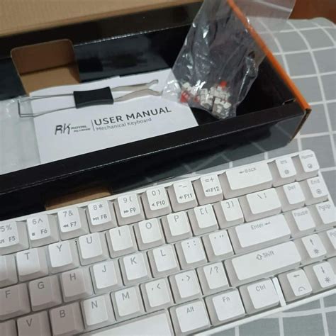 Royal Kludge RK71 Mechanical Keyboard Red Switch Computers Tech Parts Accessories