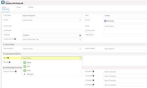 Noun Modifier Attribute Pairs On Assets