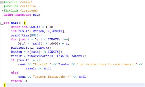 خوارزمية البحث الثنائي Binary Search انفورماتيك