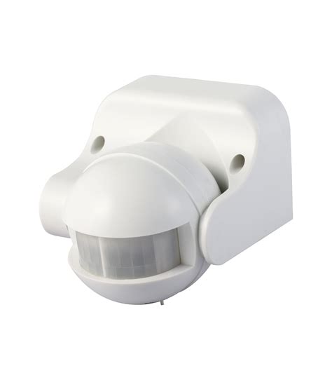 Sensor De Movimiento Infrarrojo Sobrepuesto Para Pared Globaltronics