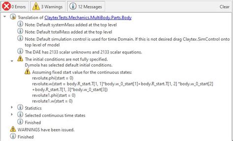 Claytex Tech Blog Dymola Errors And Warnings Claytex Posted On The Topic Linkedin