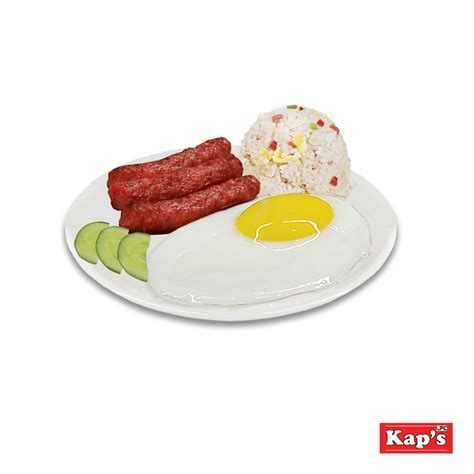 Longsilog Skinless S1 Kaps Tapsi