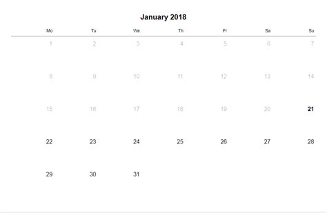 Github Georgevaughan React Barebones Calendar A Simple Customizable Calendar For React