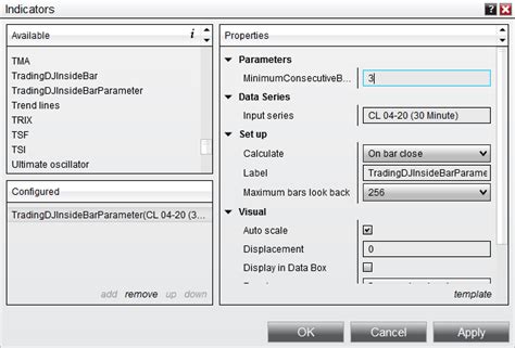 Adding Parameters To Your Ninjatrader 8 Indicator
