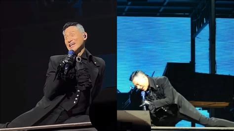 61歲張學友「滿臉皺紋白髮」老態曝！演唱會賣命「趴地劈腿」網嚇歪｜四季線上4gtv