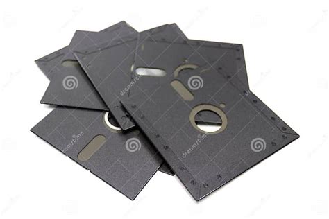 A Floppy Disk Is A Type Of Disk Storage Composed Of A Disk Stock Image Image Of Disc Diskette