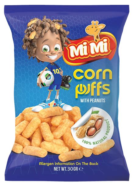 Corn Puffs With Peanuts Mimi New