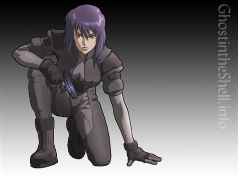 Ghost In The Shell Kusanagi Motoko Anime