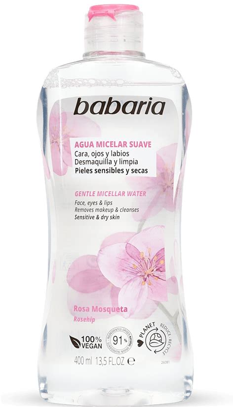 Babaria Agua micelar suave ingredients (Explained)