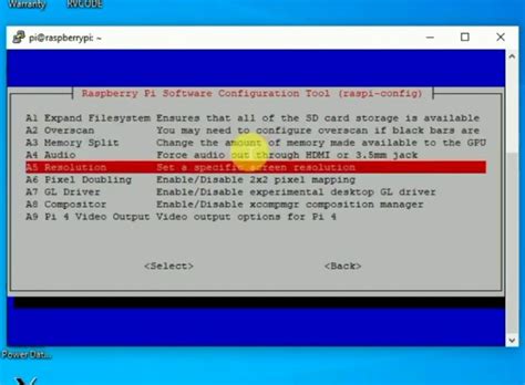 Go To The Advance Option In The Raspi Config