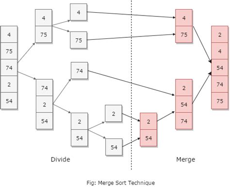 Merge Sort Sorting Techniques In Data Structure ~ Code Vidyalay