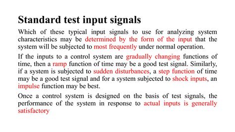 Transient And Steady State Response Control Systems Engineering Pdf