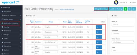 Opencart Bulk Order Processing Mass Shipment And Order Management