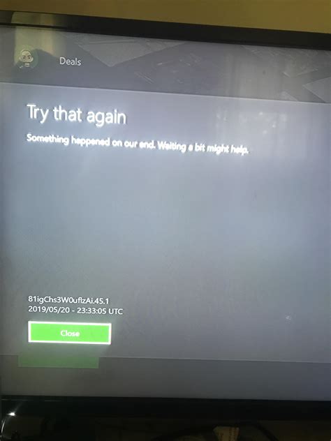 Trying To Purchase Gamepass And I Keep Getting This Screen Rxboxone