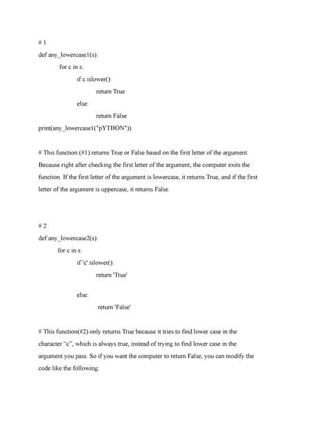 Programming Discussion Assignment Unit 5 1 Def Anylowercase1s