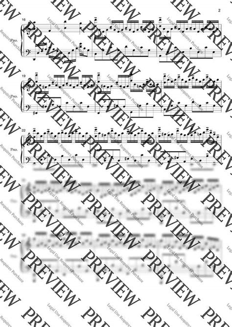 악보 조지 윈스턴 주걸륜 캐논 앤 로소우 By 브리튼쌤