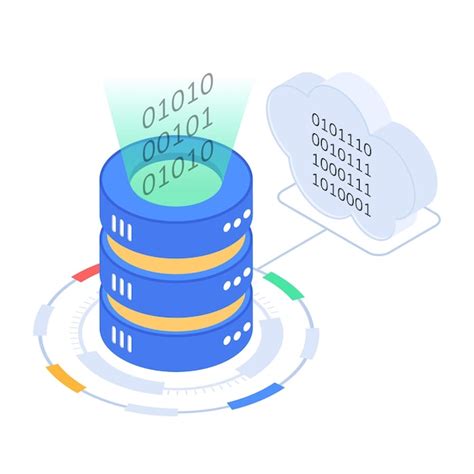 Premium Vector Bundle Of Server Storage Isometric Icons