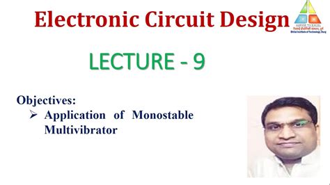 Application Of Monostable Multivibrator Using Timer Youtube