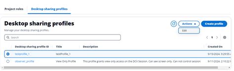 데스크톱 공유 프로필 연구 및 엔지니어링 스튜디오