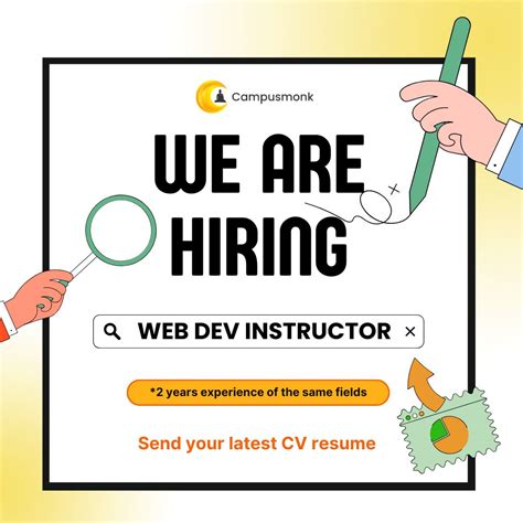 Webdevelopment Hiring Reactjs Teachtech Jobopportunity Campusmonk