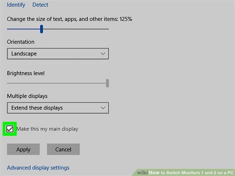 How To Switch Monitors And On A PC With Pictures WikiHow