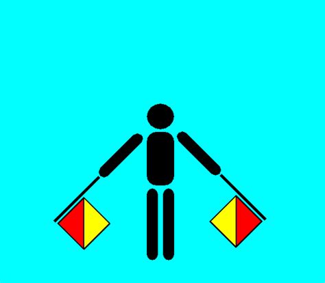 Semaphore Flag Signalling System