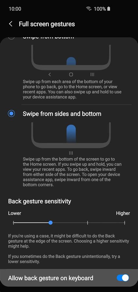 How To Enable Android 10s New Gestures On Your Samsung Galaxy With One Ui 2 Android Gadget