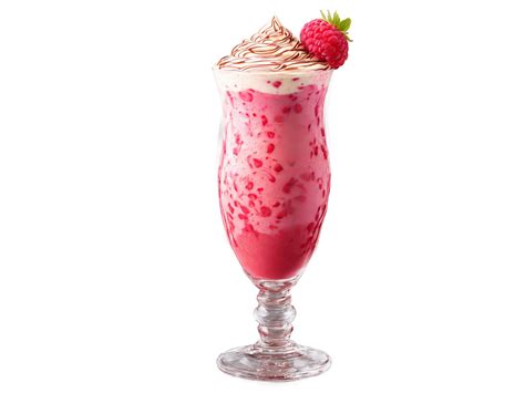 Raspberry Ripple A Raspberry Smoothie With Creamy White Chocolate Swirls In A Unique Twisted