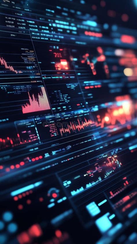 Dynamic Data Visualization Interface Featuring Colorful Graphs And