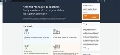 aws managed blockchain services